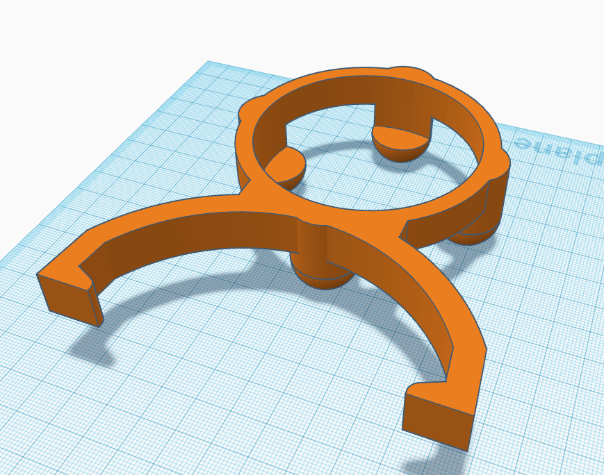 Air can mount/holder FLSUN v400 68mm by Steffen Moeller | Download free ...