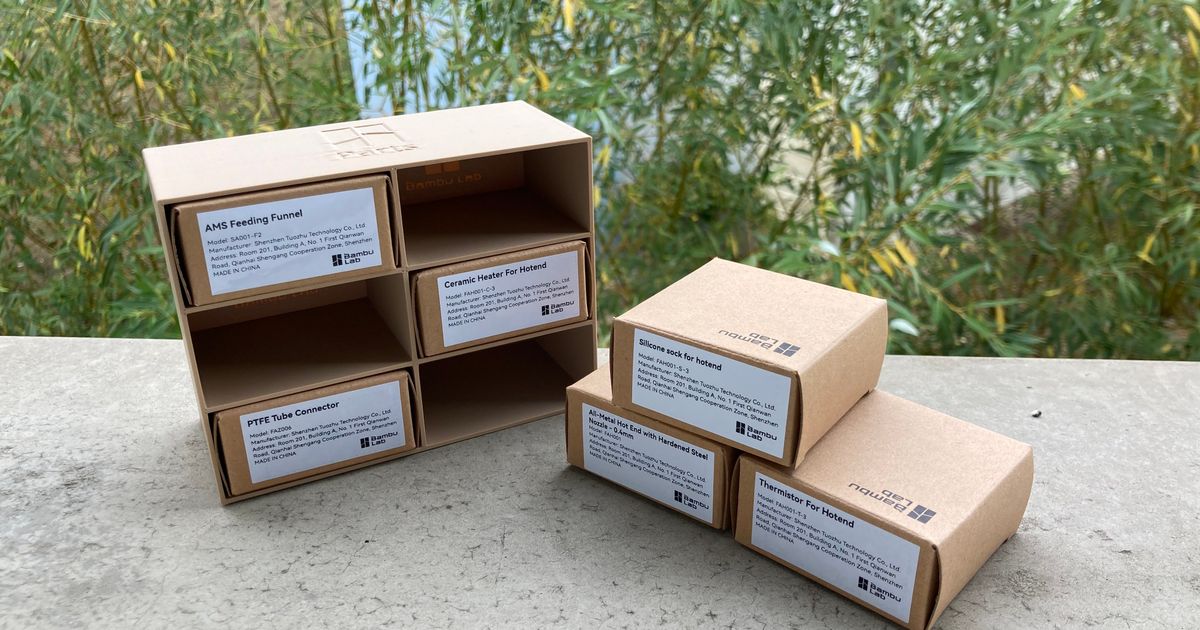 Bambu Lab parts storage by Roiku | Download free STL model | Printables.com