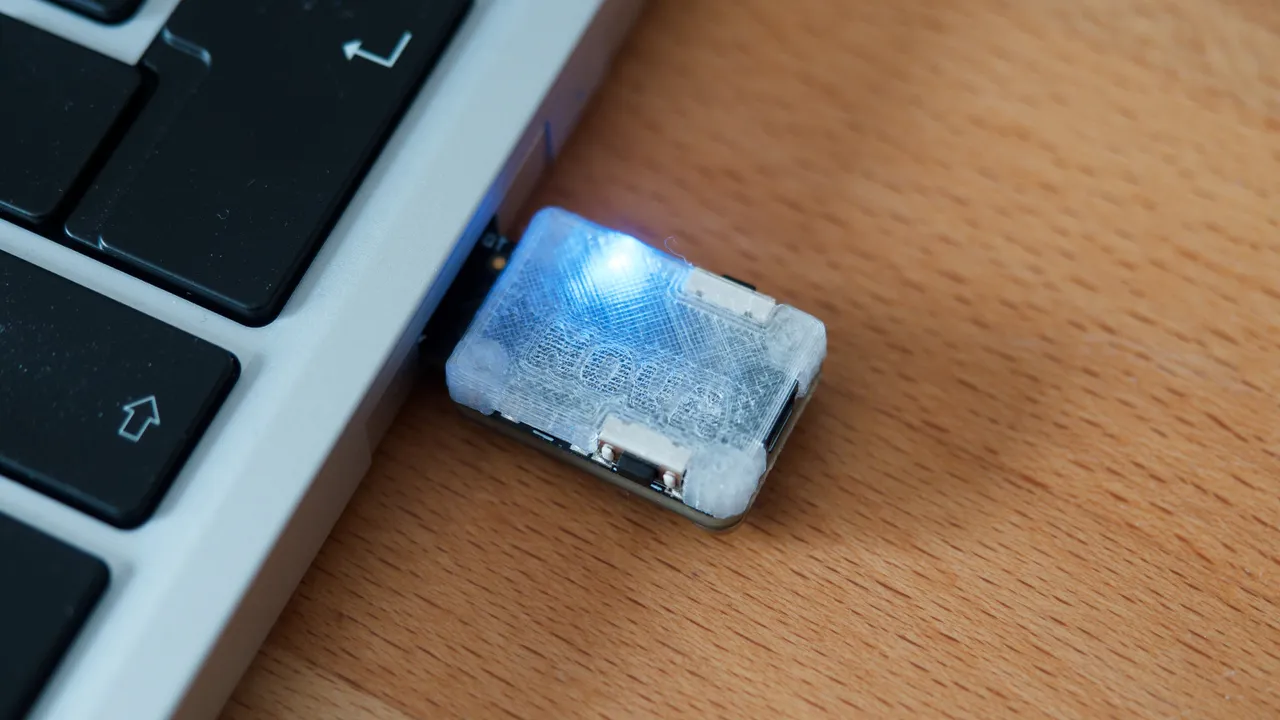 Adafruit Trinkey QT2040 Case by Spacehuhn | Download free STL model | Printables.com