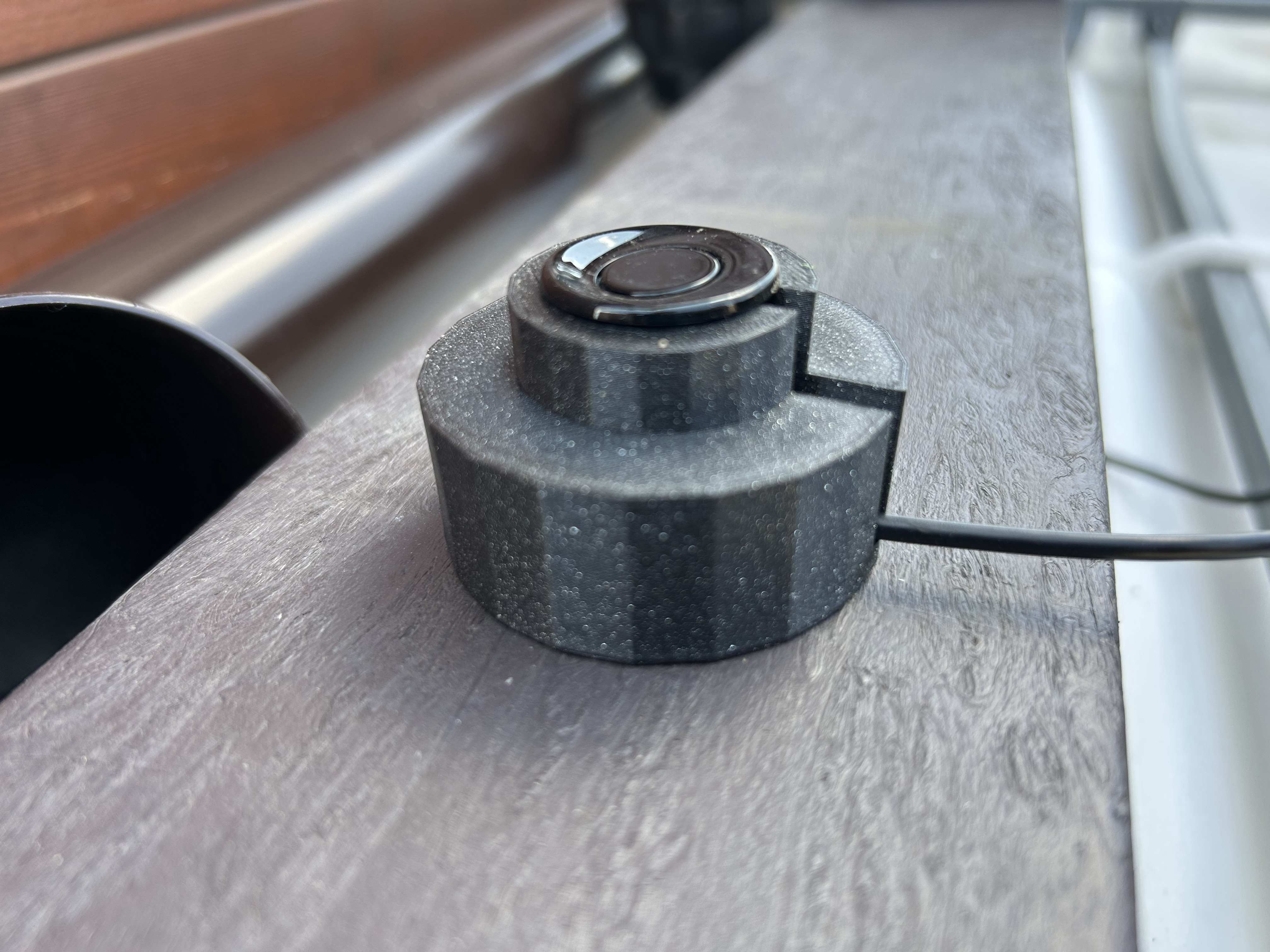 JSN-SR04T ultrasonic sensor lid mount for IBC water tank by Filgy ...