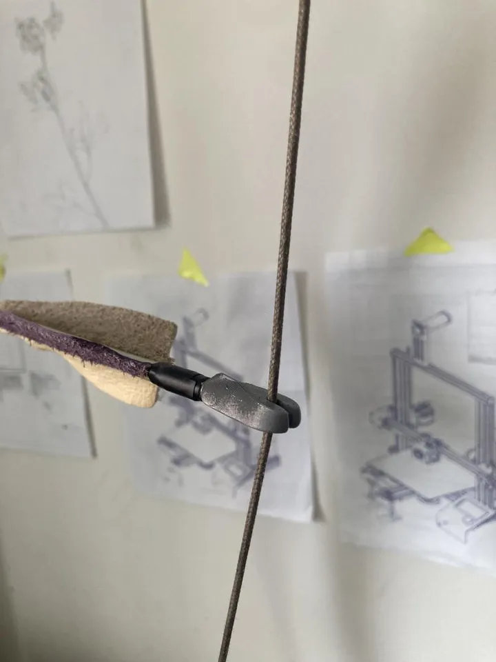 Arrow nock for 6mm shaft by Studio Crusader | Download free STL model ...