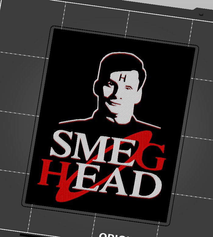 Červený Trpaslík Arnold Rimmer Smeg Head Red Dwarf by JP design ...
