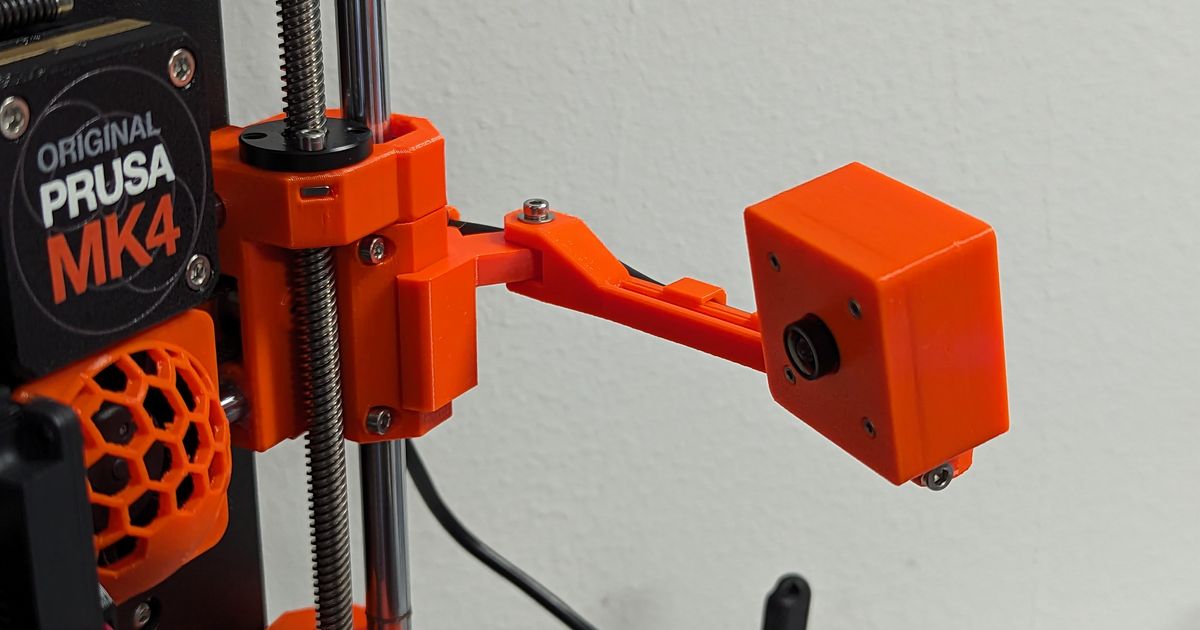 Prusa MK4 camera mount for ELP 720p 120° Camera autorstwa zeroflow ...