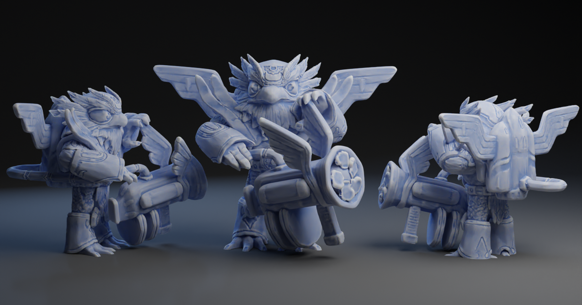 Jet-Vac (light) Skylanders by Peter Farell | Download free STL model ...