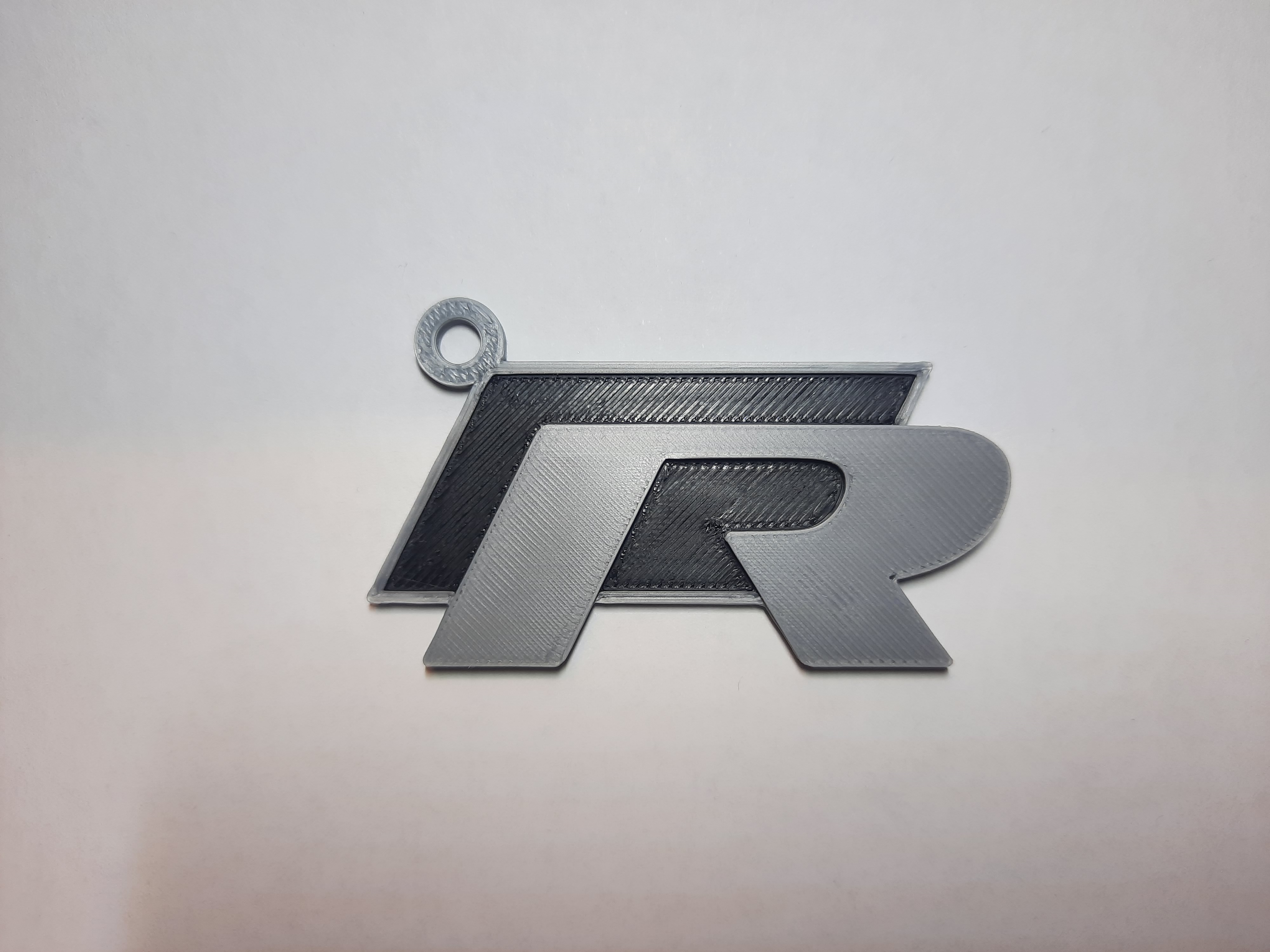 Old VW R Logo - Keychain by Luke-Leek-98 | Download free STL model ...