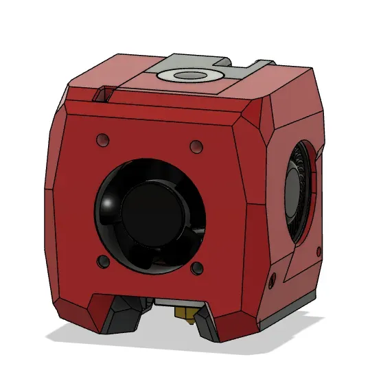 Mini StealthBurner E3D v6 Bowden - Rook by Doc1455 | Download free STL ...