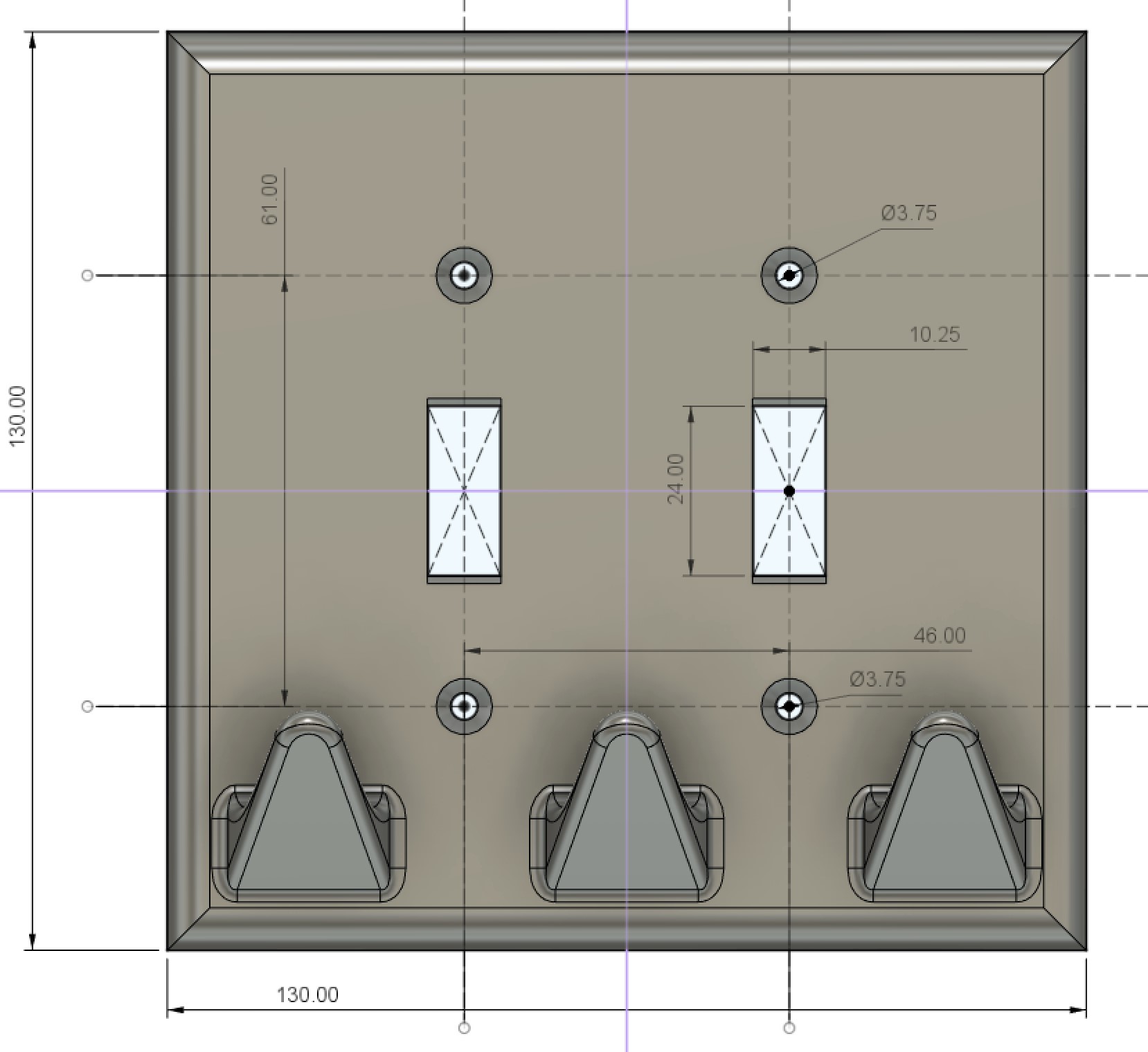 Key Hanger Cover for Dual Light Switch (US) by Design Slice Print ...