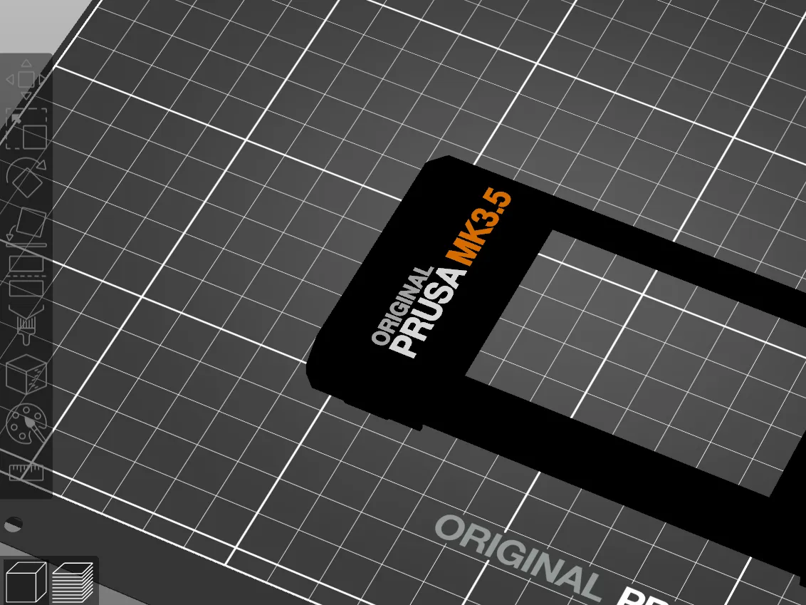 MMU LCD cover for Original Prusa MK3.5/MK3.9 by _FirstLayer | Download ...