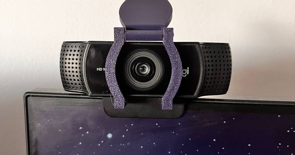 Logitech Cam Privacy Cover - C922 & C920 by 3d.e.3d | Download free STL ...