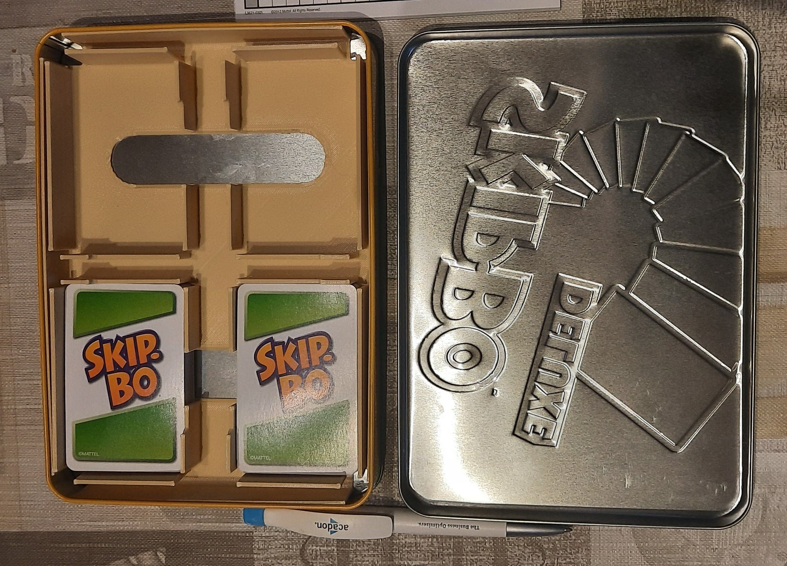 Skip-Bo Kartenhalter by DispoSchlumpf | Download free STL model ...
