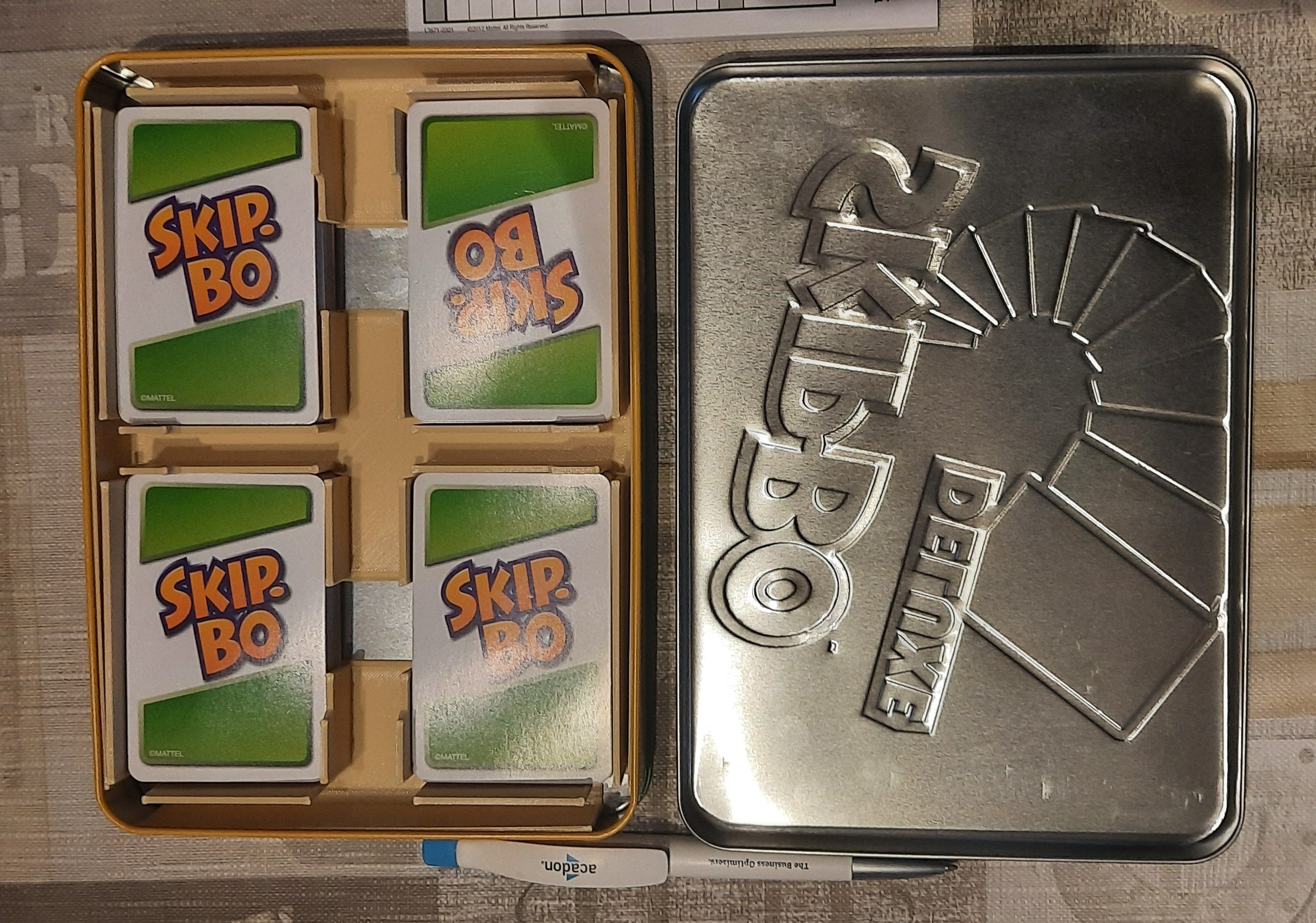 Skip-Bo Kartenhalter by DispoSchlumpf | Download free STL model ...