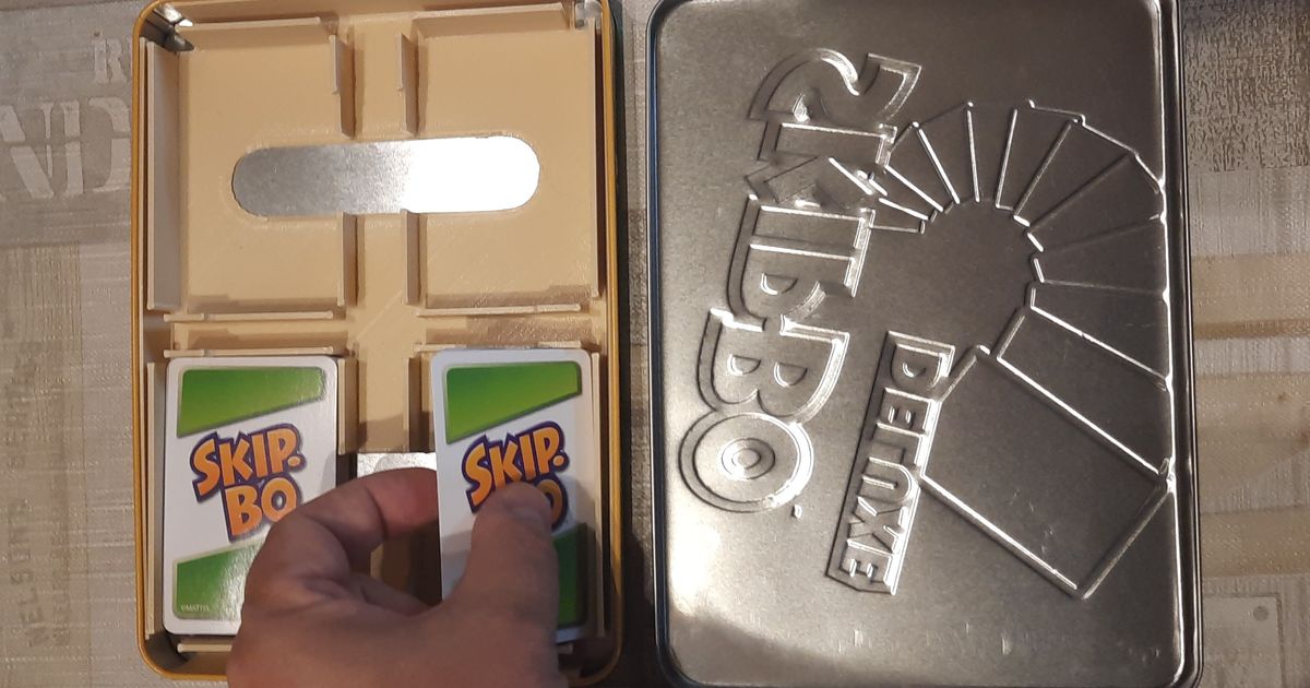 Skip-Bo Kartenhalter by DispoSchlumpf | Download free STL model ...