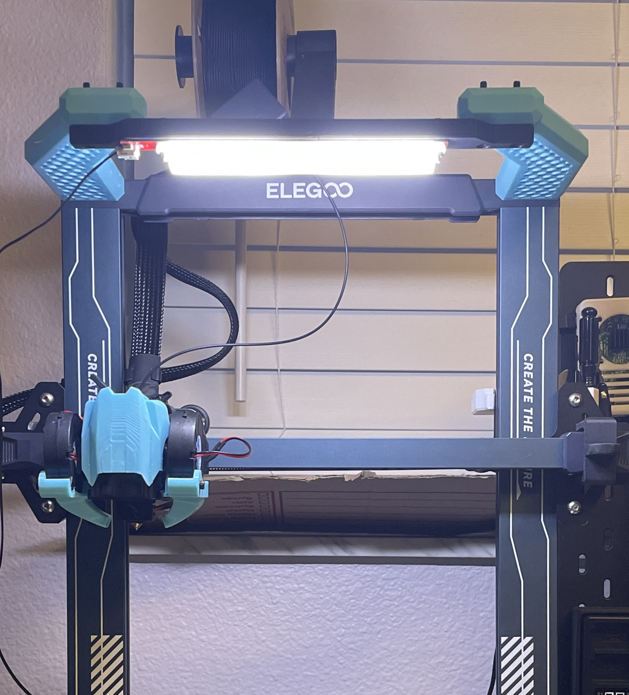 Neptune 3 Pro Light Bar Top Relocation Mod by HamXSlamwich | Download ...