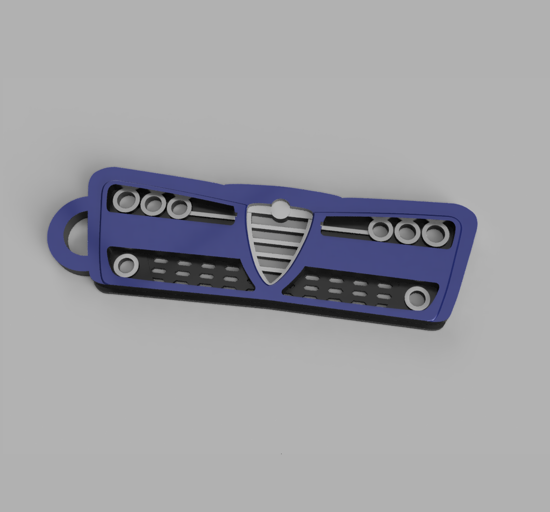 Alfa Romeo 159 Keychain by 1.martin | Download free STL model ...