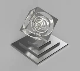 Flow Calibration Cube by Thomas Strasser | Download free STL model ...