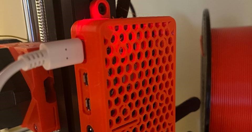 Raspberry Pi 4B case for Prusa Mini by nicolas0071998 | Download free ...