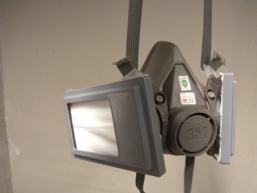 3M half mask filters by vyrobca | Download free STL model | Printables.com