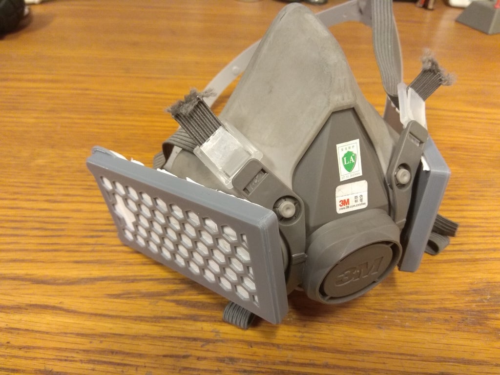 3M half mask filters by vyrobca | Download free STL model | Printables.com