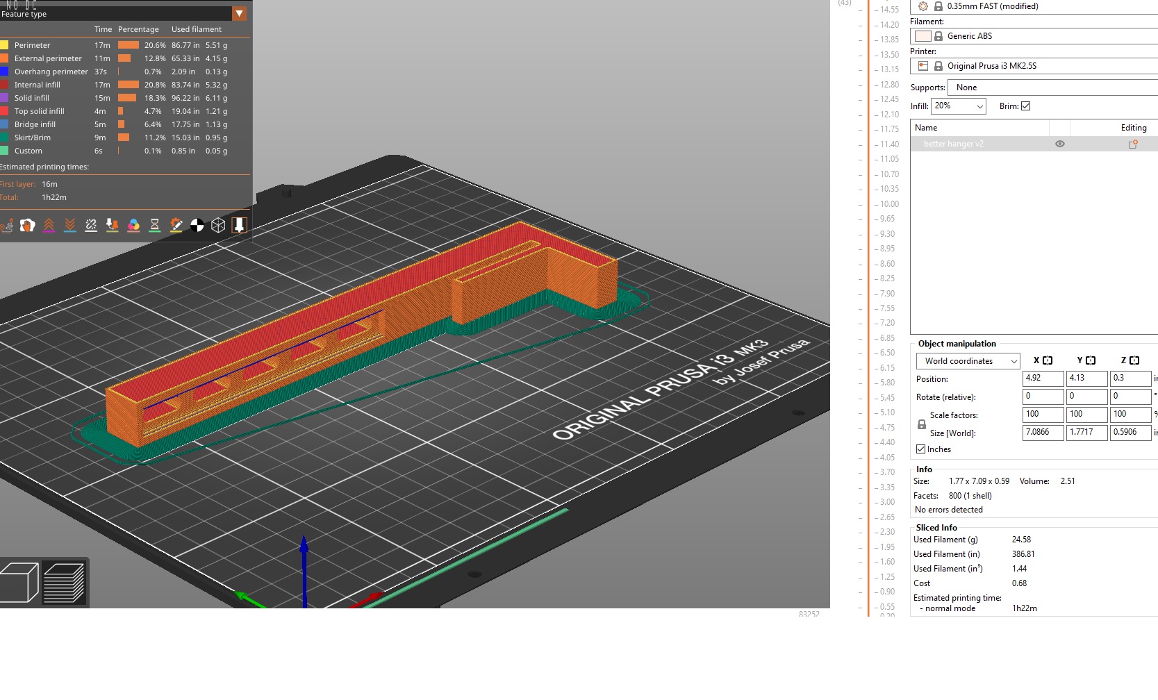 Pegboard shelf bracket and spacer by Nottingham82 | Download free STL ...