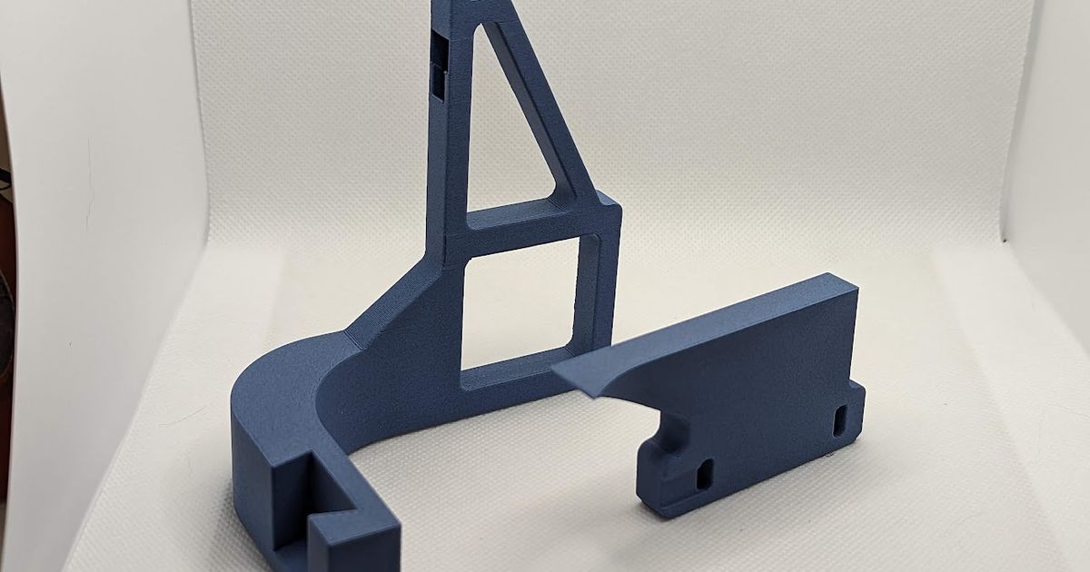 Bambu X1C side mount spool holder v2 (Modified Frame) by MadMax ...