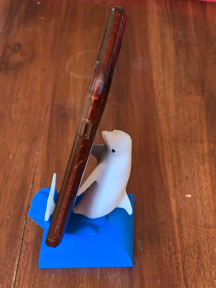 Dolpin phone stand by Vdwel | Download free STL model | Printables.com