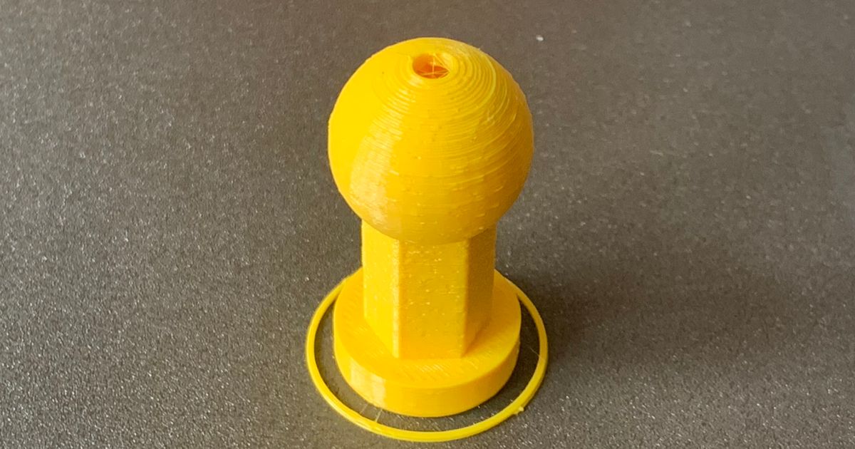 Nasal balloon adapter by zuern | Download free STL model | Printables.com