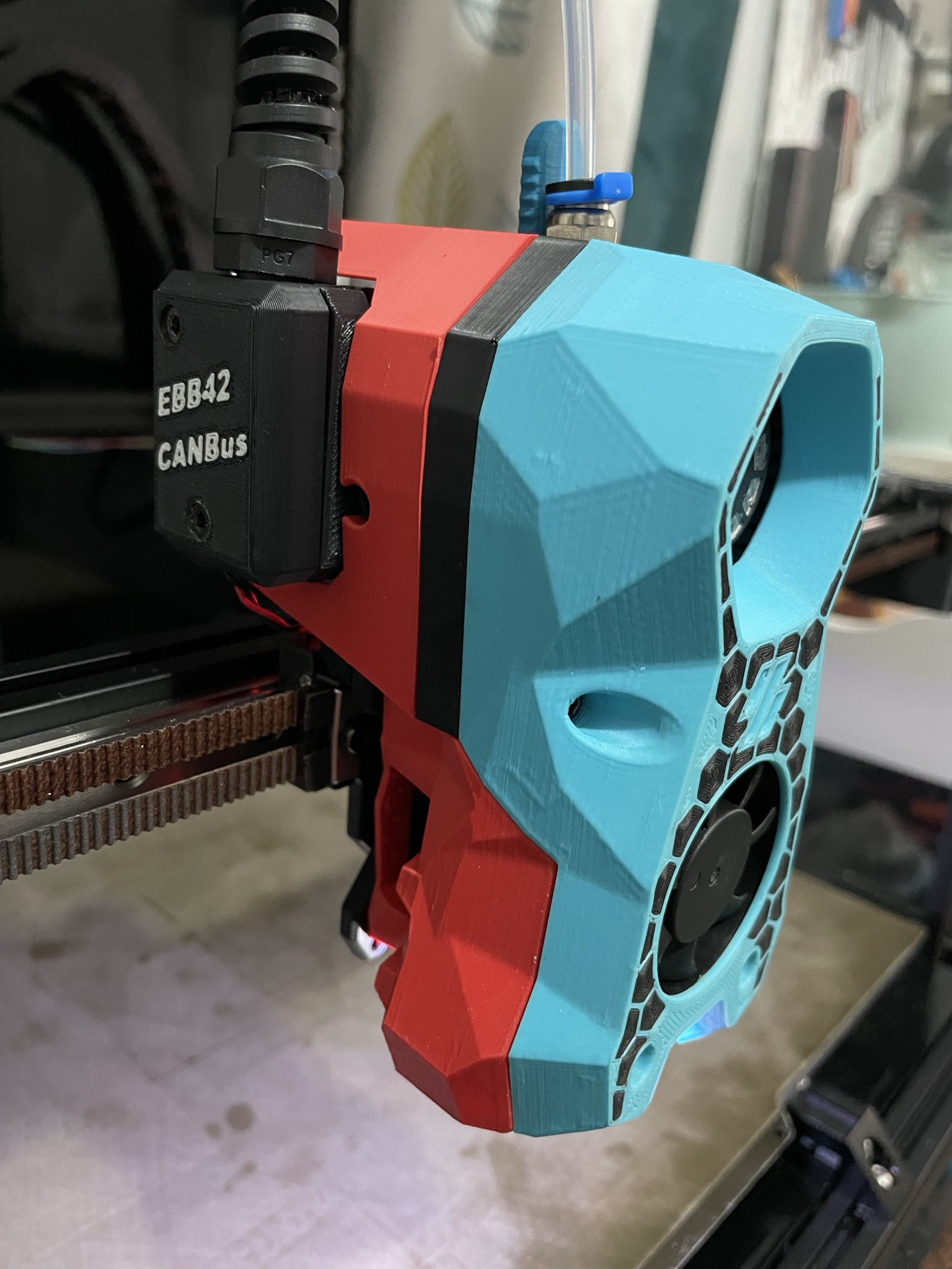 Stealthburner with LGX, EBB42 and filament sensor AH3364Q-P-B for ERCF ...