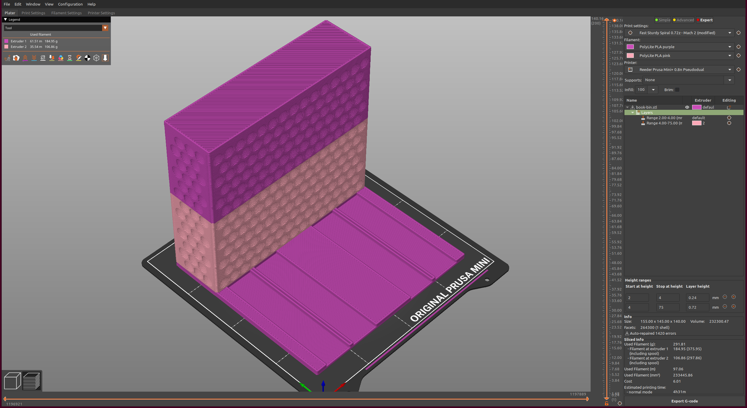 Book Bin for Vehicle by Jérémy Reeder | Download free STL model ...