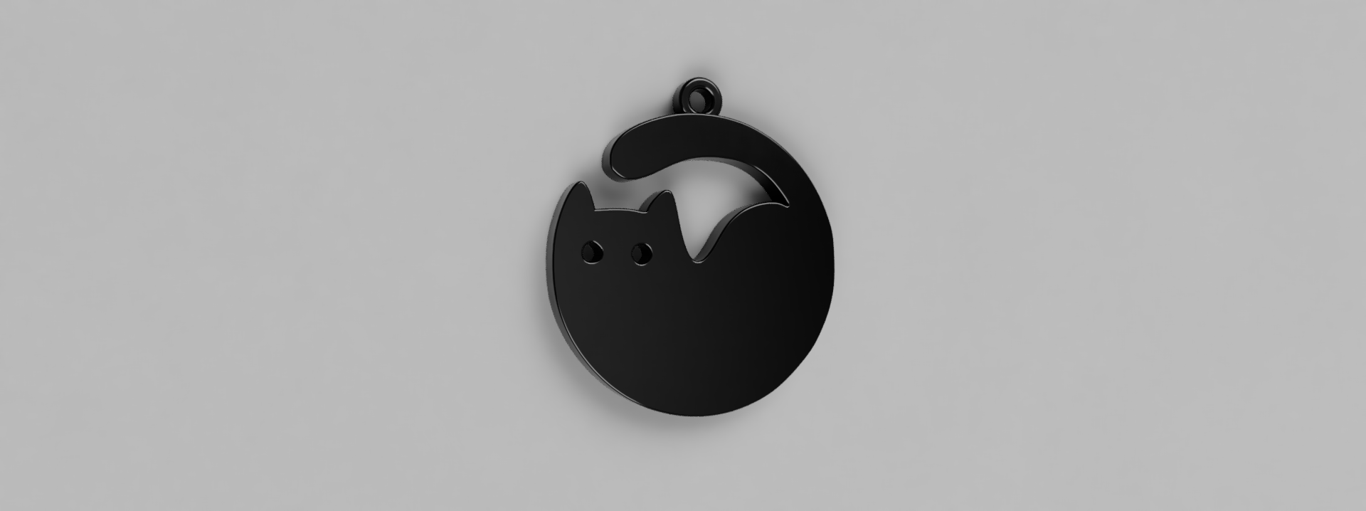 Cat keychain by Evgen Orlovsky | Download free STL model | Printables.com