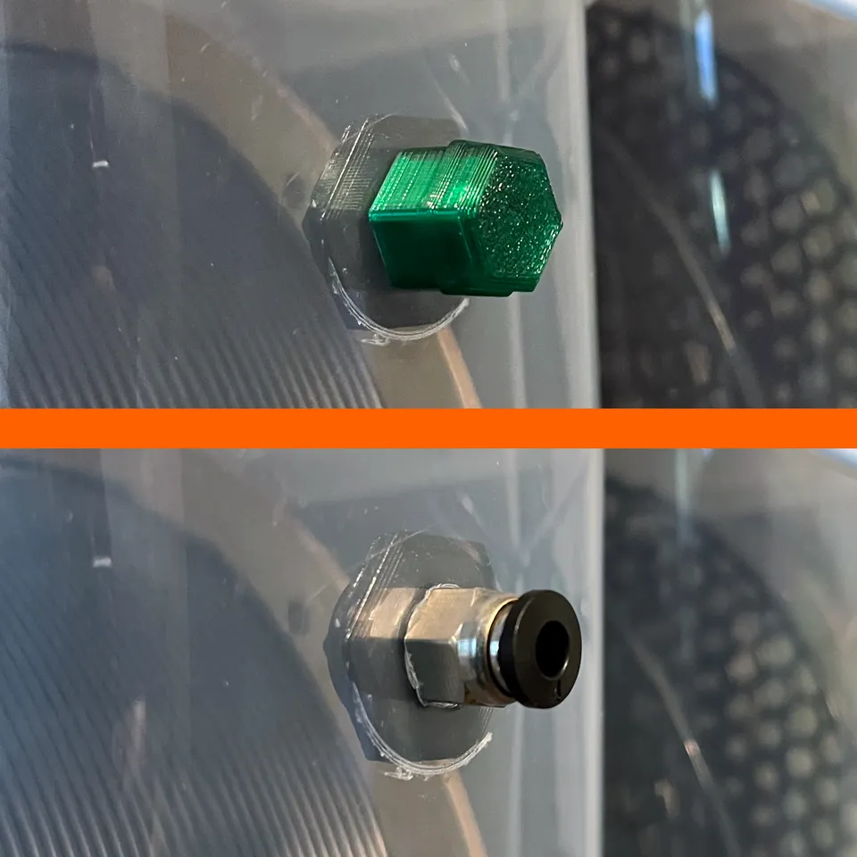Bowden Tube Coupler Cap by v68AQP | Download free STL model ...
