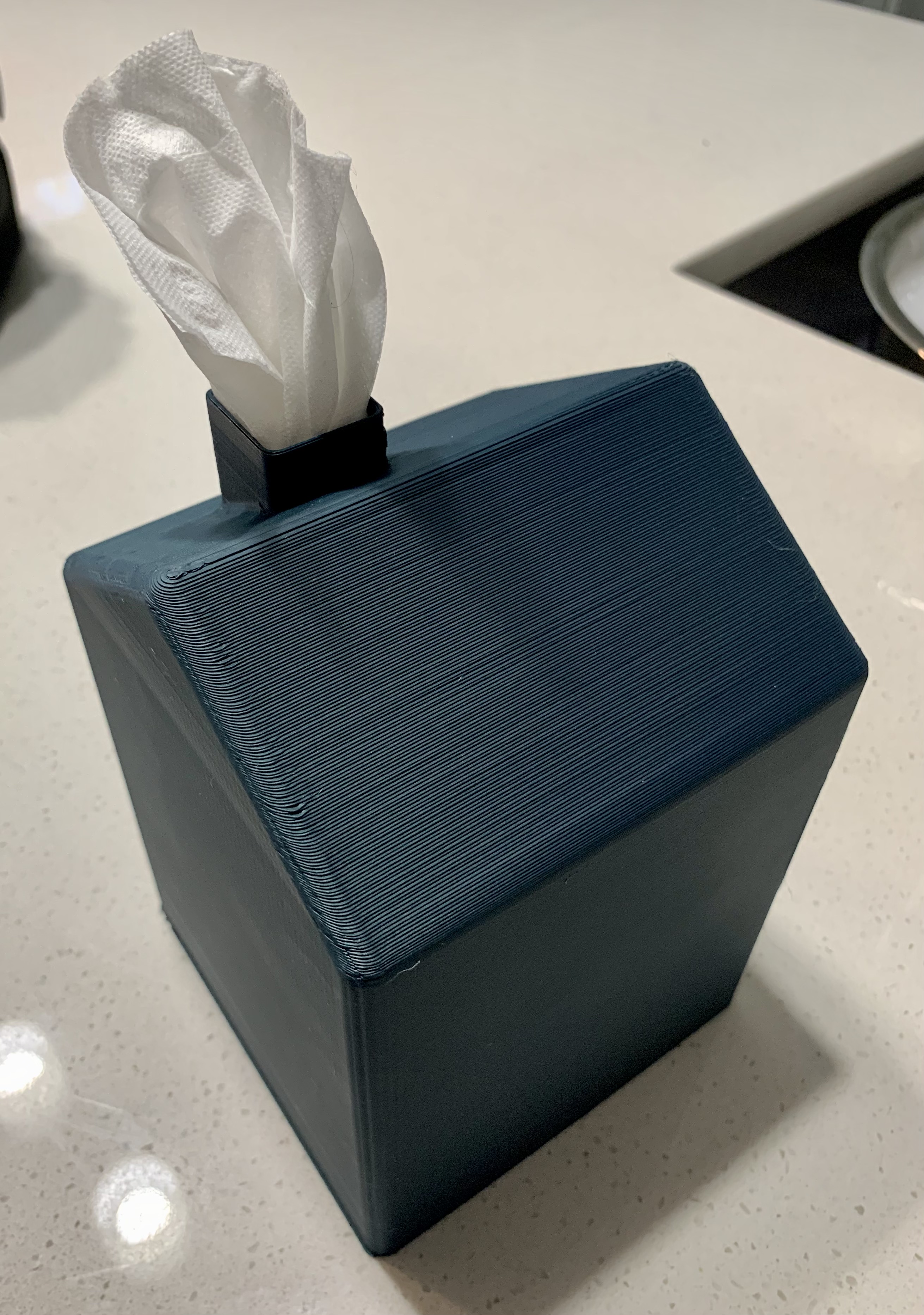 House Tissue Box Cover by Random Letter | Download free STL model ...