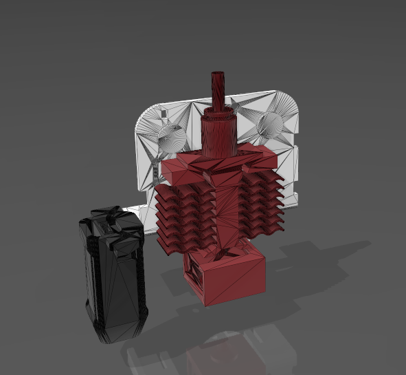 Ender 3 Neo Hotend+backplate+crtouch (STEP) by Ronin Ryuk | Download ...