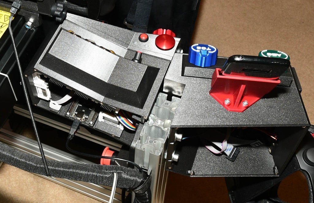 Button Box System for SimLab Vertical mount by RCHeliGuy | Download ...