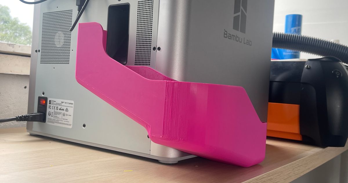 ABPC - A Better Poop Chute for Bambu Carbon X1 3D printer by psionic001 | Download free STL ...