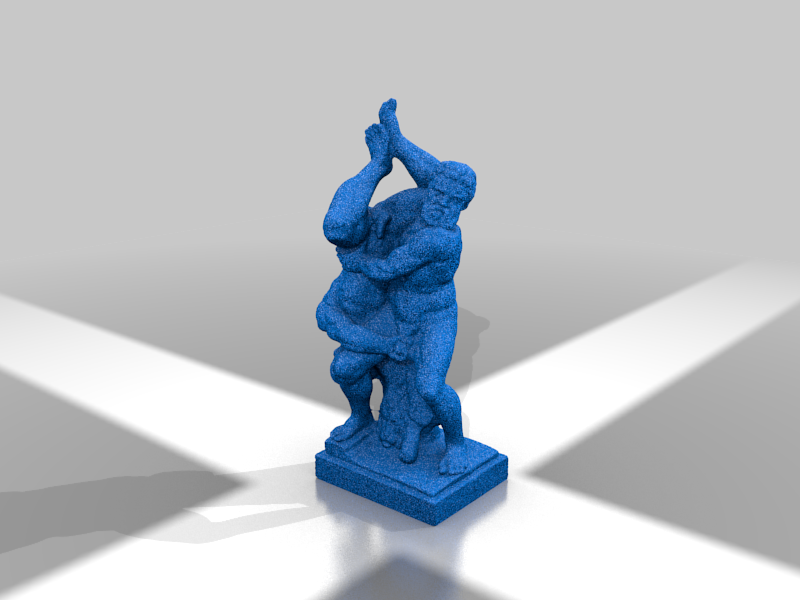 Hercules and Diomedes Sculpture by sj3Dprints | Download free STL model ...