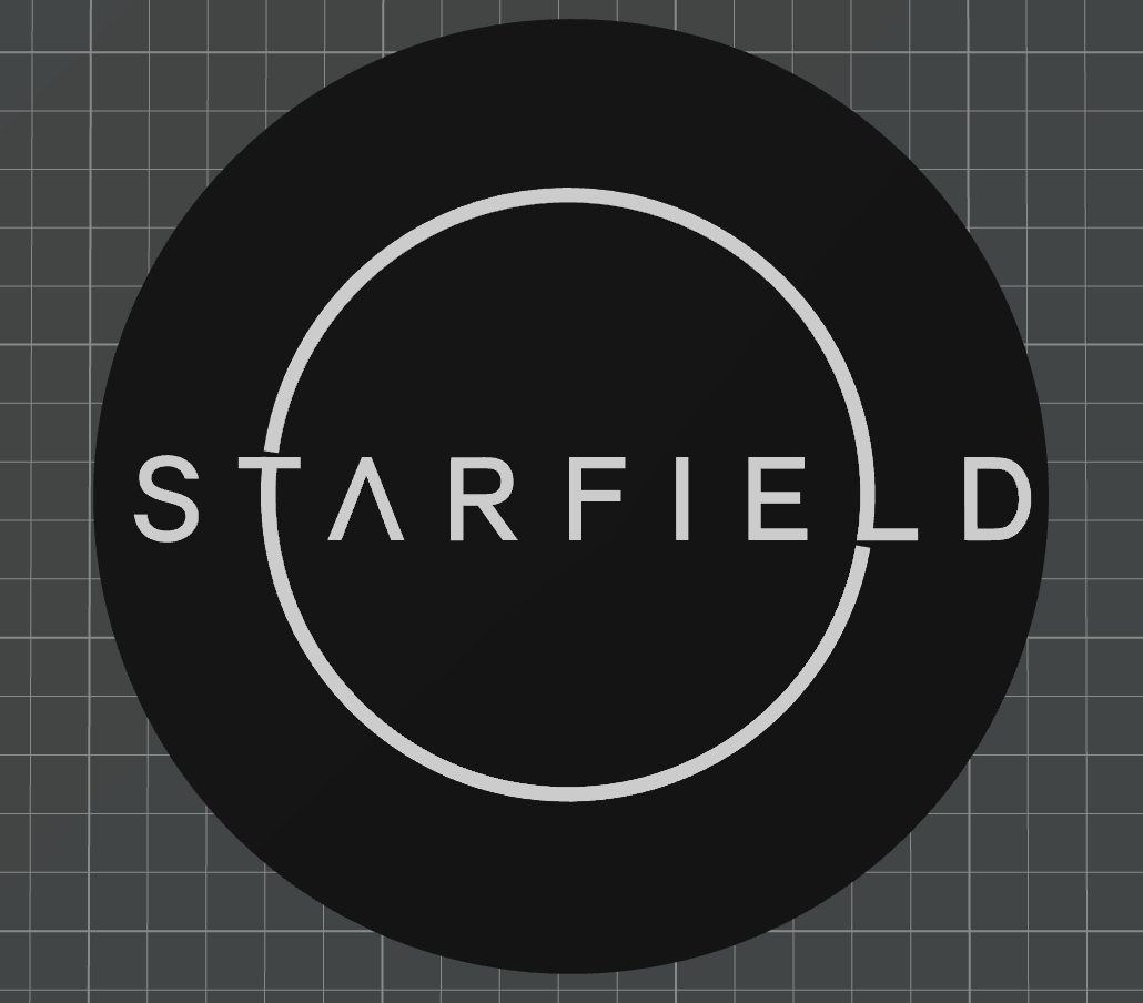 Starfield Logo Sign by Rand K | Download free STL model | Printables.com