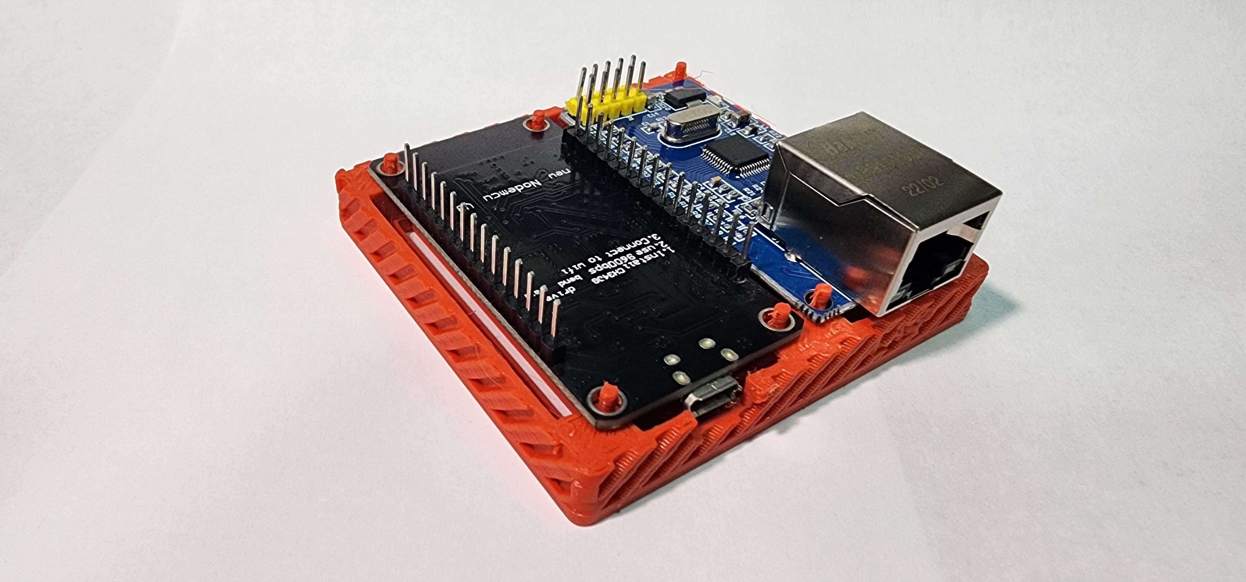 ESP8266 with W5500E case by Keepy | Download free STL model ...
