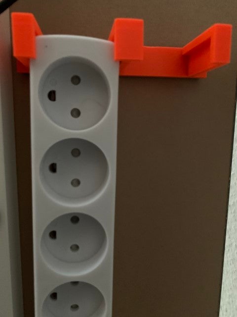 Dual power strip mount by RazziaDK | Download free STL model ...