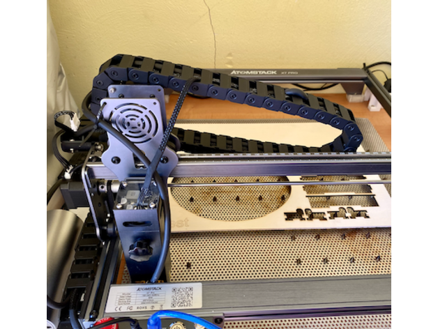 Atomstack X7 Pro Dragchain Mount Schleppkette By Redneck Download