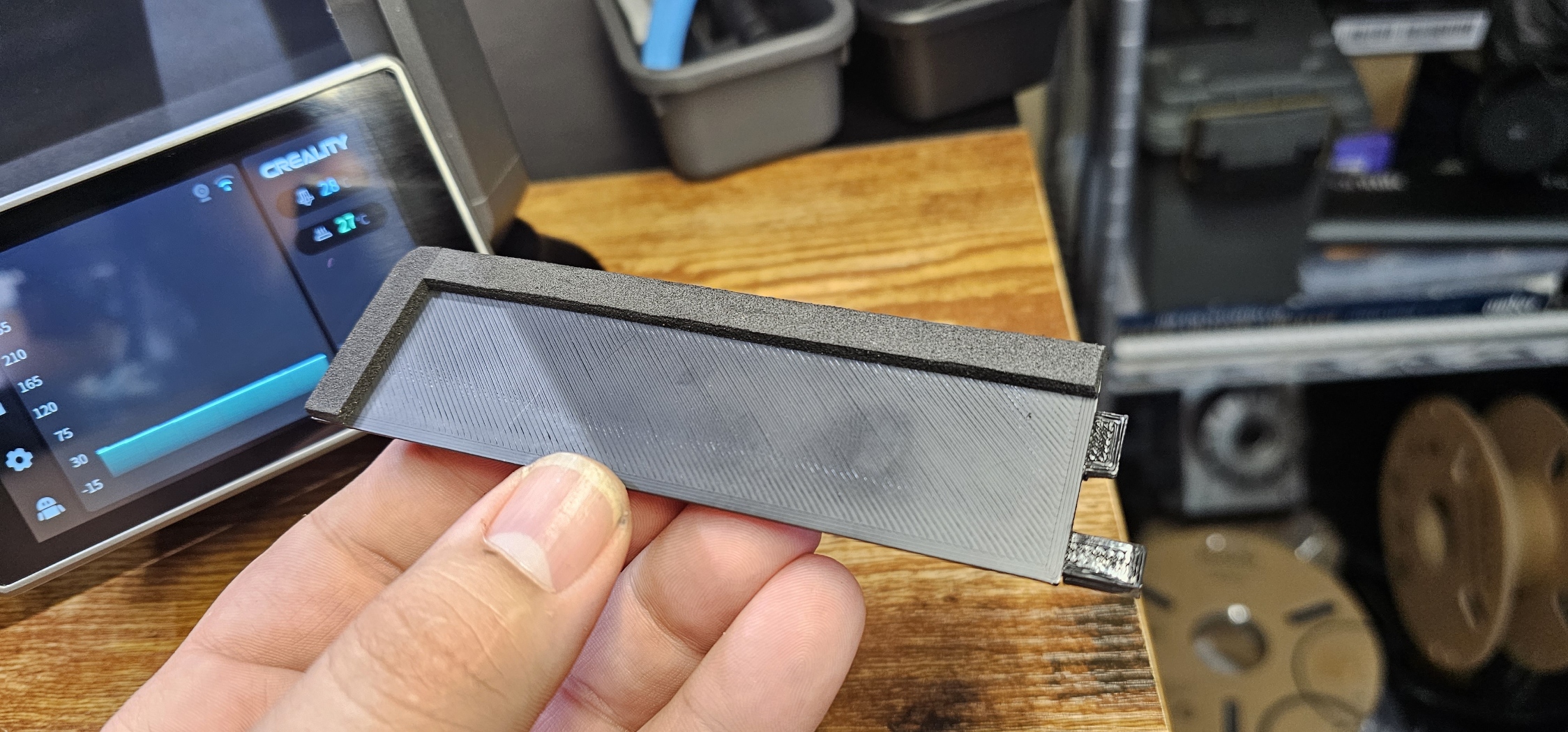 Creality K1 Screen Hole Sealer Thingy By DerrickDarrell Download Free