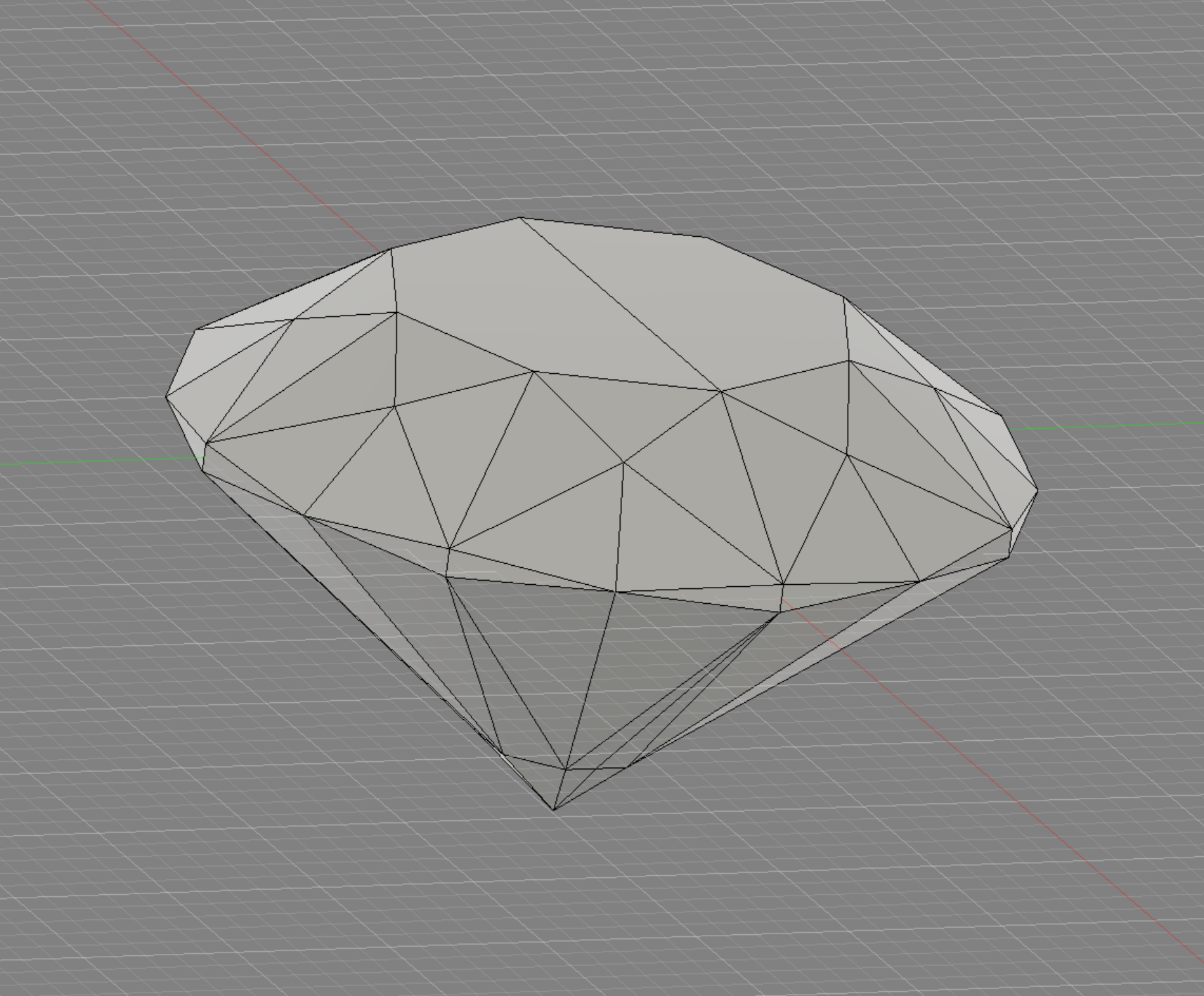 hollow Diamond by Thomas Strasser | Download free STL model ...