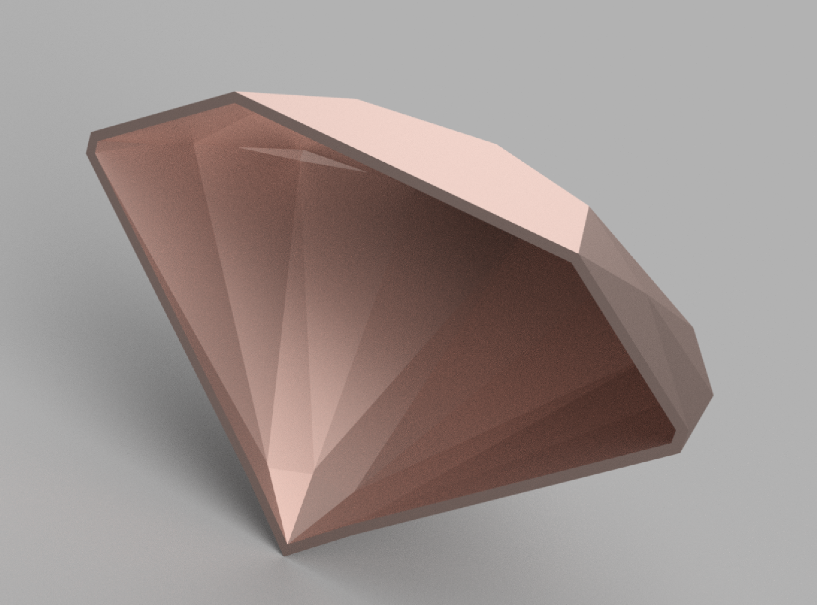 hollow Diamond by Thomas Strasser | Download free STL model ...