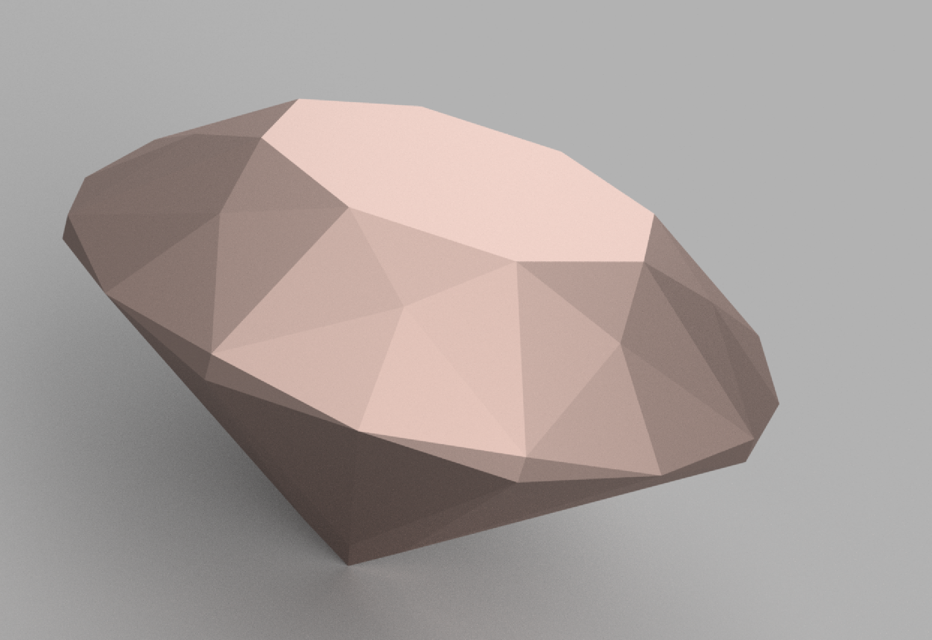 hollow Diamond by Thomas Strasser | Download free STL model ...