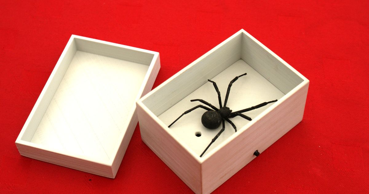 Animated Spider Box. by PaulMott49 | Download free STL model ...