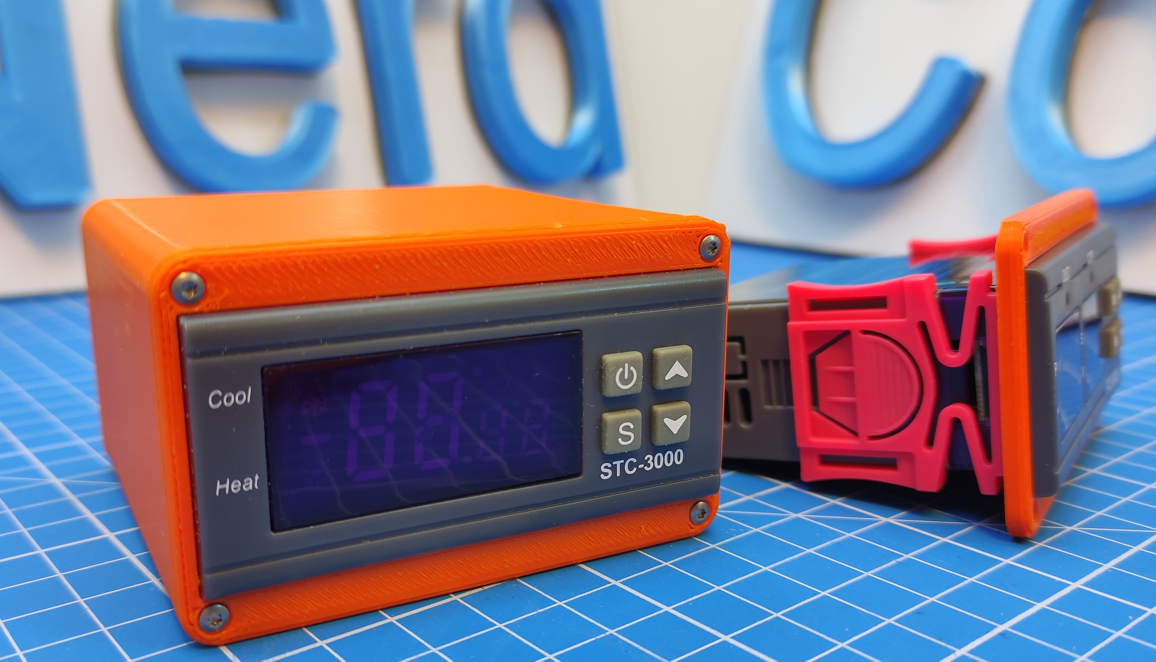 simple housing for STC1000-30XX by NERDCORNER | Download free STL model ...