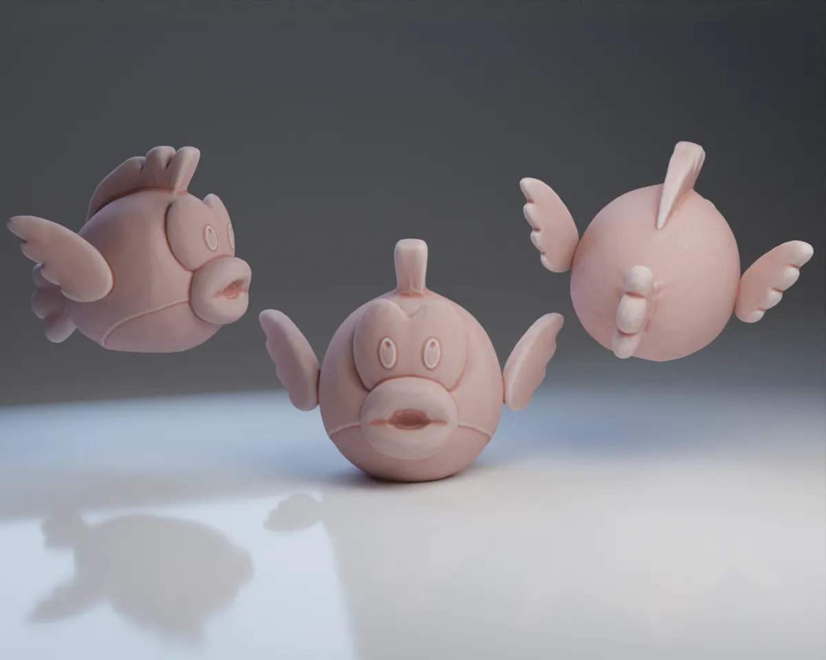 Cheep Cheep the Puffer Fish by Peter Farell | Download free STL model ...