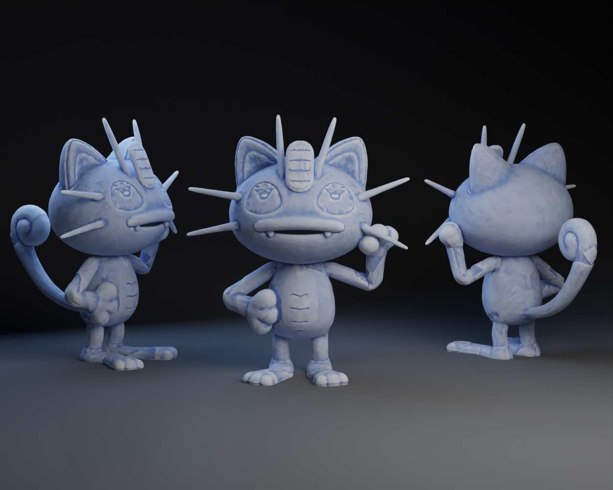 Meowth Pokemon Go by Peter Farell | Download free STL model ...