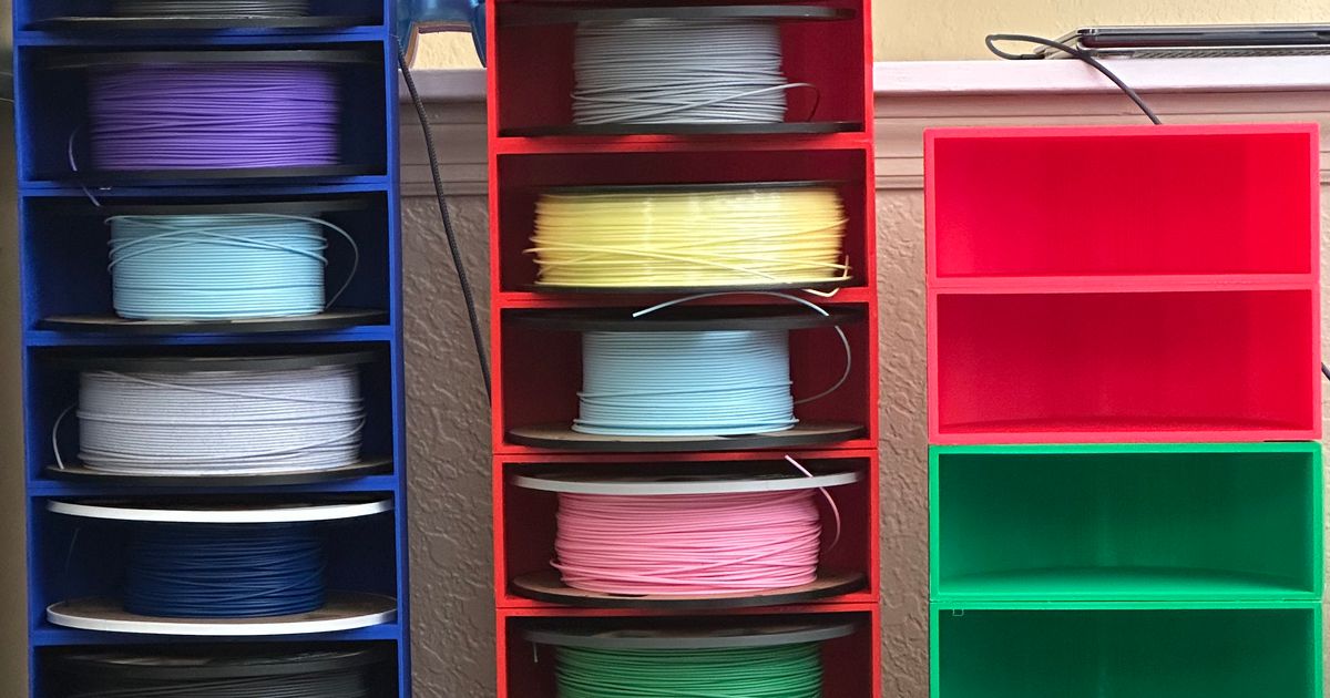 Filament Holder | Storage | Shelving by Tech with Kramer | Download ...