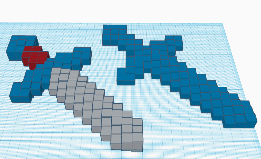 cube sword by Loutre3D | Download free STL model | Printables.com