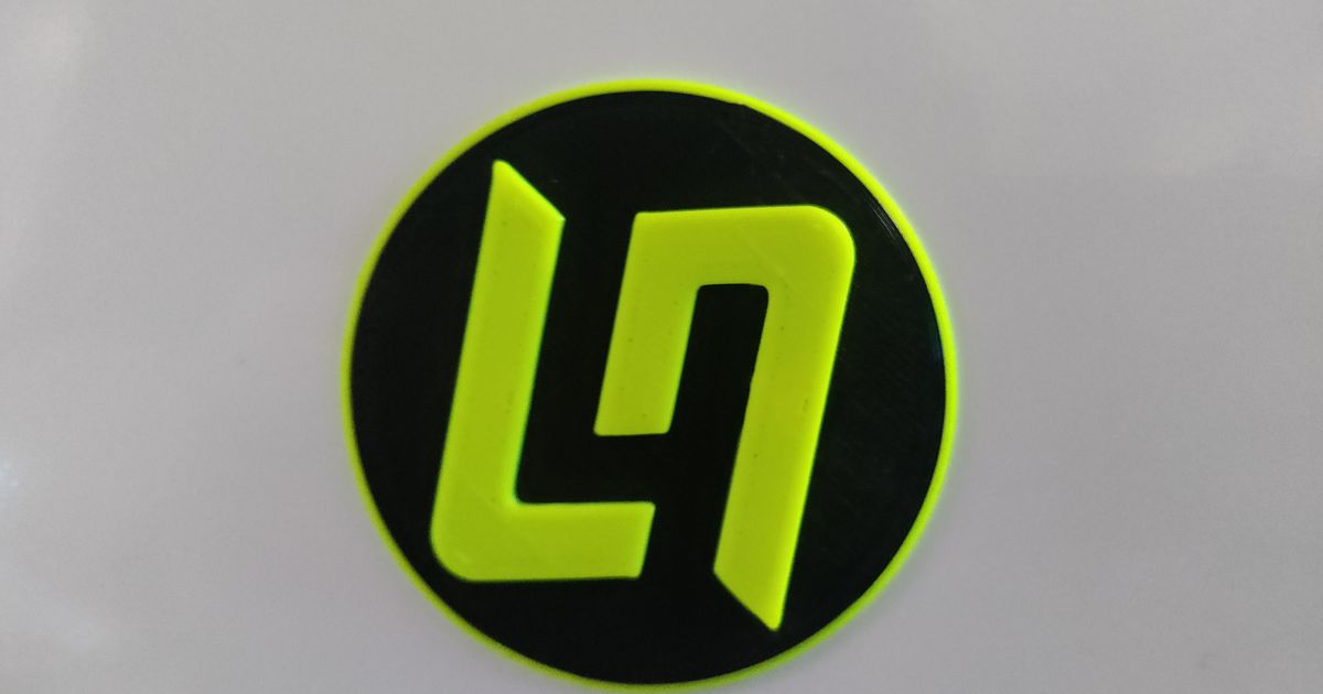 Lando Norris LN4 Logo Fridge magnet por beerman | Descargar modelo STL gratuito | Printables.com